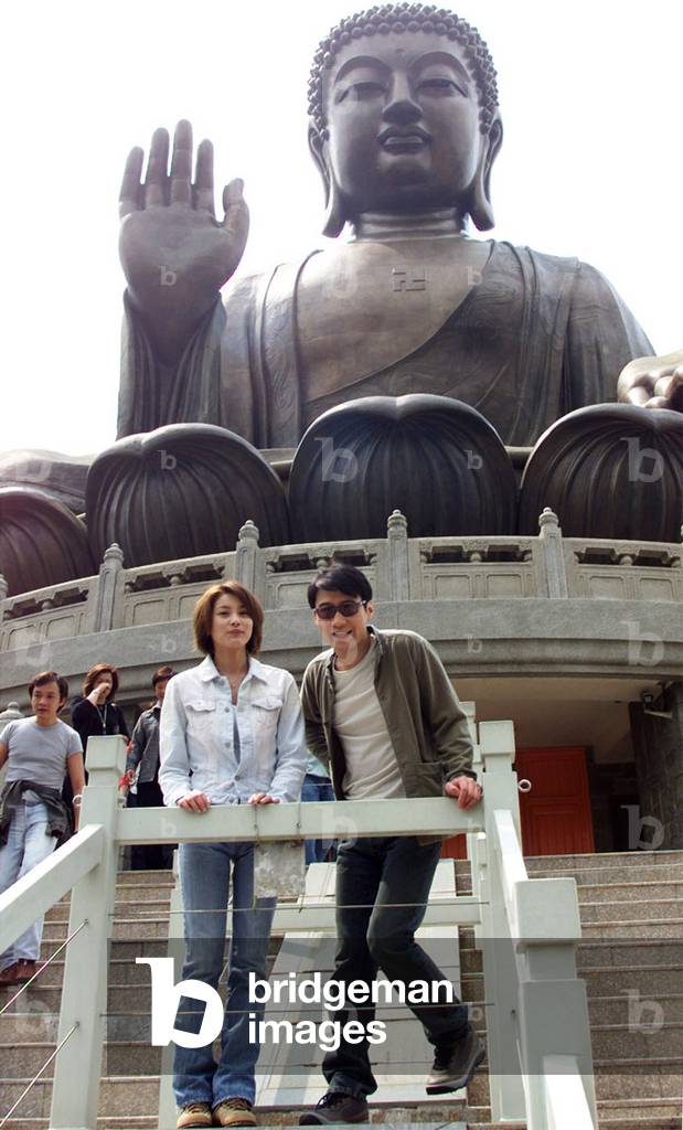 Image of JAPANESE ACTRESS AND SINGER SETO ASAKA AND HONG KONG ACTOR