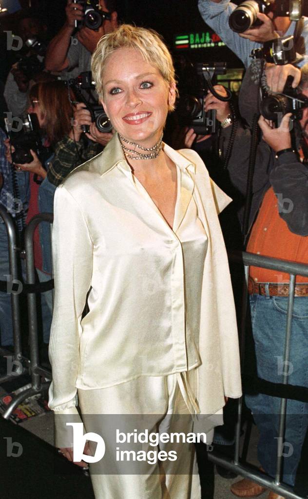 Image of Actress Sharon Stone who provides the voice for Princess Bala