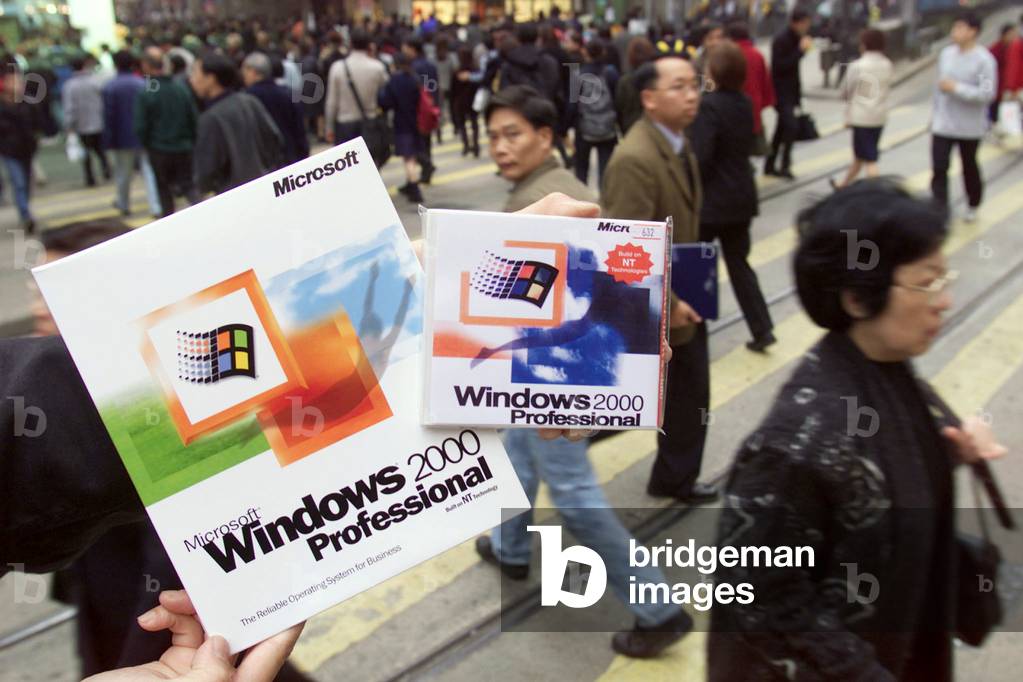 Image of A copy of an original packing of Microsoft's newly launched
