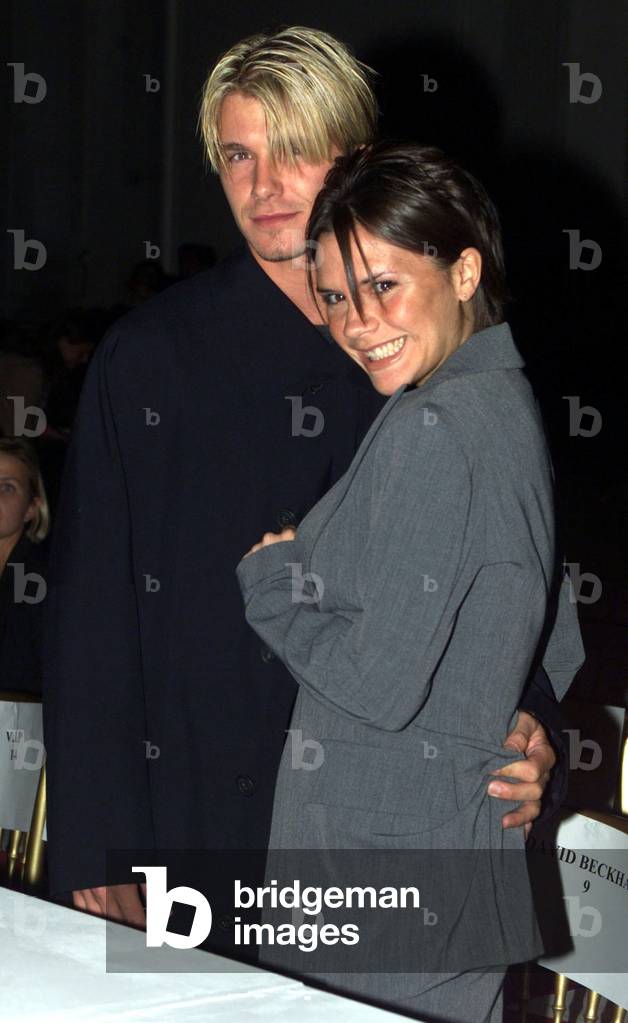 Image of Victoria Adams, Posh Spice of the Spice Girls arrives