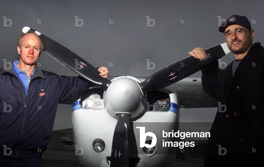 Image of BROTHERS KYM AND CHRIS BROUGHAM PREPARE FOR THE LONDON TO