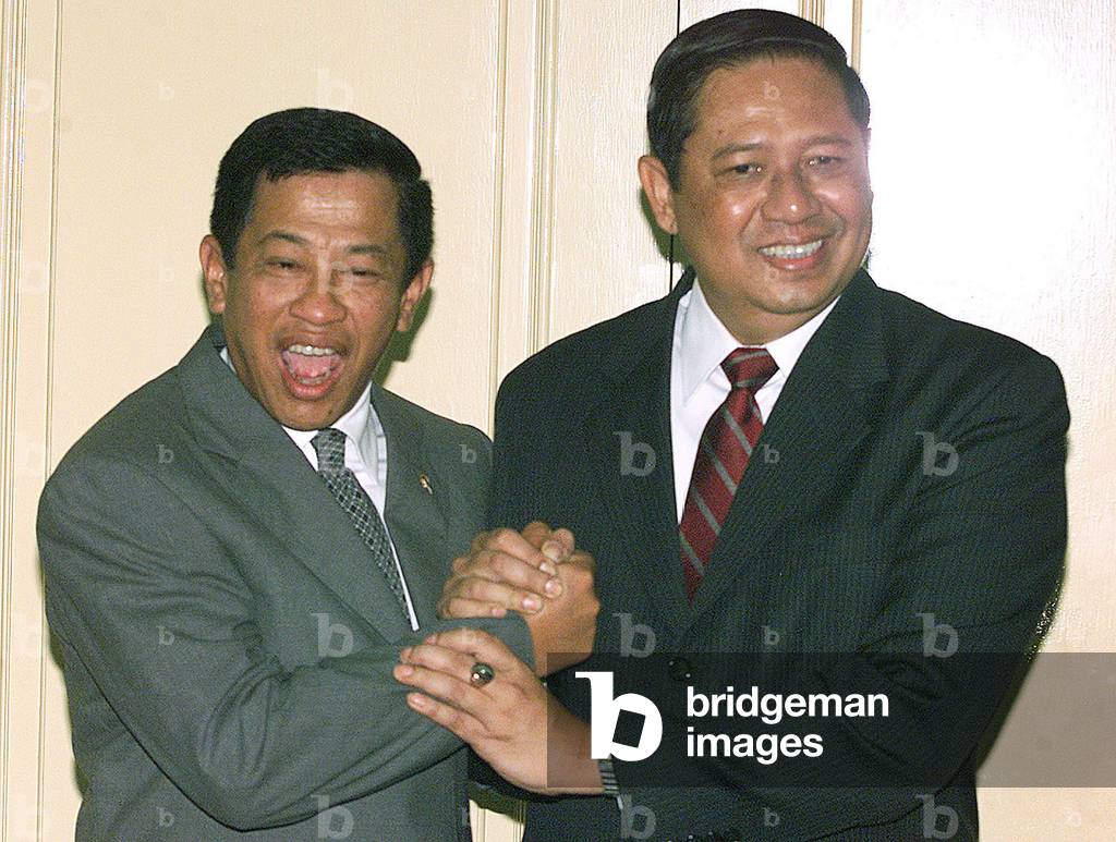 Image of FORMER INDONESIAN CHIEF SECURITY MINISTER SUSILO BAMBANG ...