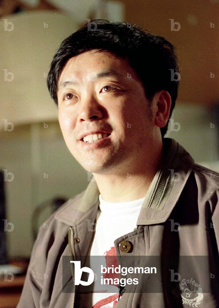 Image of Recently escaped Chinese dissident Liu Gang, a leader in the