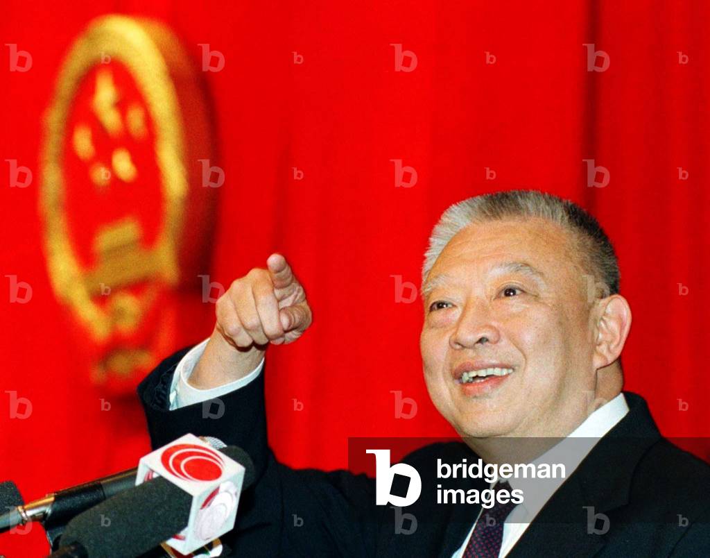 Image of Hong Kong's newly-appointed leader-in-waiting Tung Chee-hwa ...