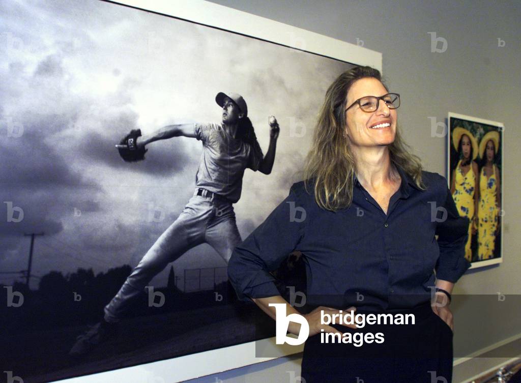 Image of PORTRAIT PHOTOGRAPHER ANNIE LEIBOVITZ OPENS EXHIBITION, 1999 ...