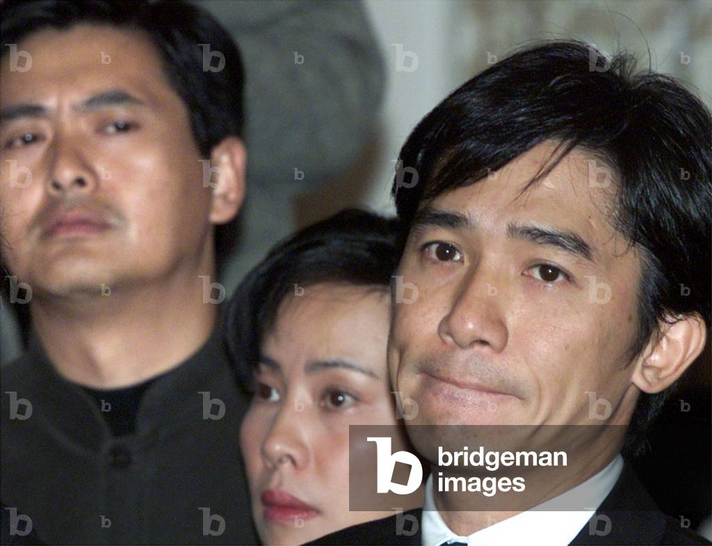 Image of HONG KONG ACTORS TONY LEUNG AND CHOW YUN FAT AND