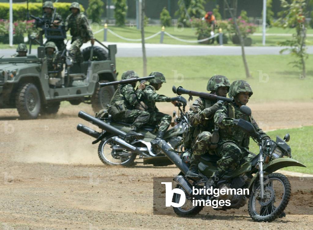 Image of THAI SPECIAL FORCES TAKE PART IN A MOCK HOSTAGE RESCUE