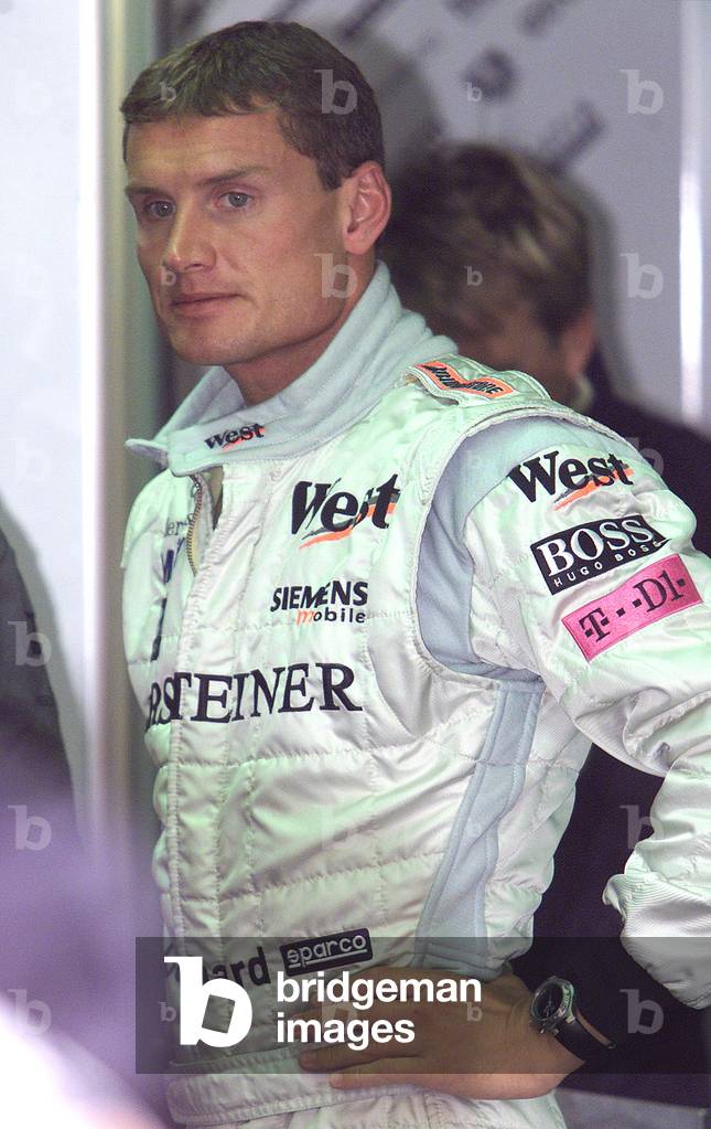 Image of SCOTLAND'S MCLAREN MERCEDES DRIVER DAVID COULTHARD AT THE ...