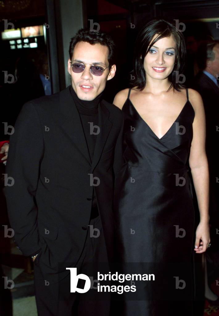 Image of Latin singing sensation and actor Marc Anthony poses with his