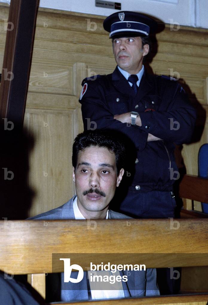 Image of Omar Raddad , a Moroccan gardener accused of murdering Ghislaine