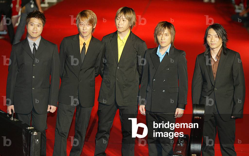 Image of MEMBERS OF THE BAND 'MAY DAY' ATTENDS THE 14TH GOLDEN