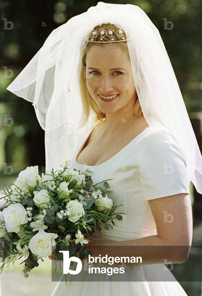 Image of MELISSA DAUGHTER OF MARTIN BELL MP MARRIES PETER BRACKEN, 1998 ...