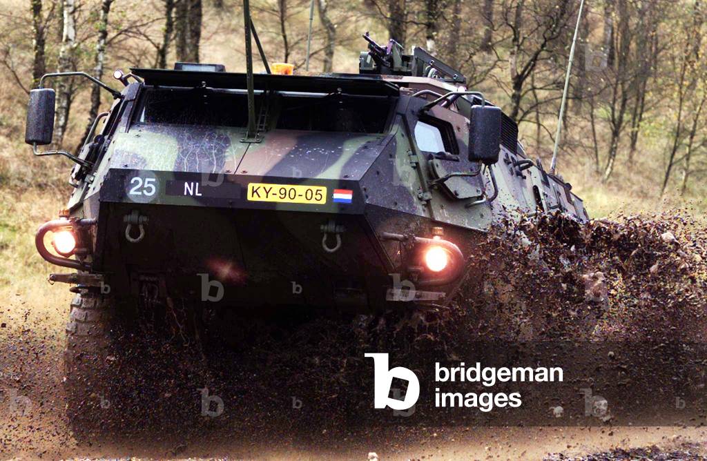 Image of The Royal Netherlands Army demonstrates a Finnish made Patria ...