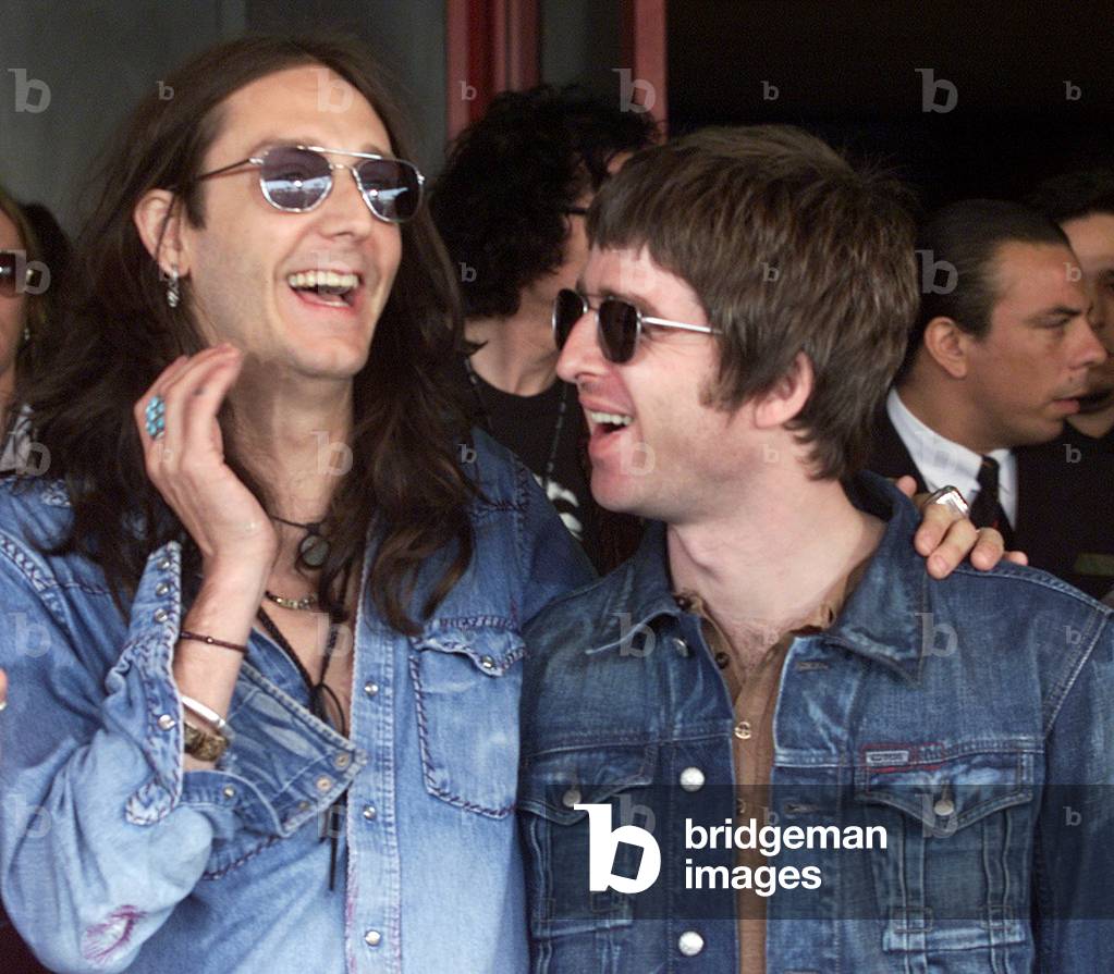 Image of Chris Robinson (L) du groupe de rock The Black Crowes