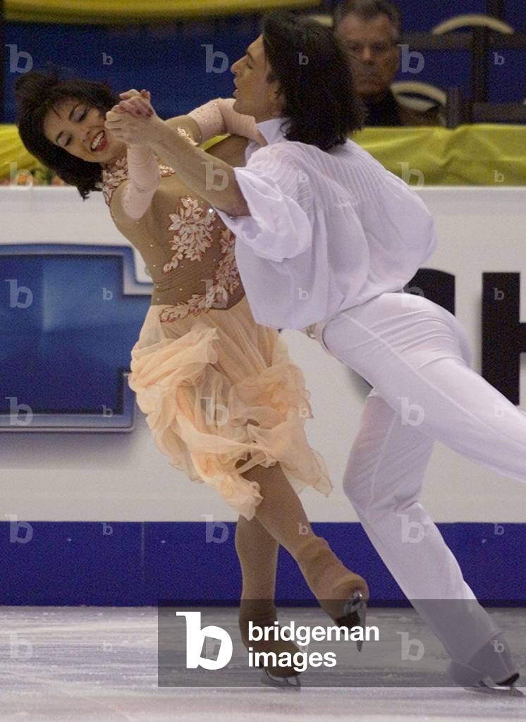 Image of IRINA LOBACHEVA AND ILIA AVERBUKH PERFORM DURING THE FIRST ...