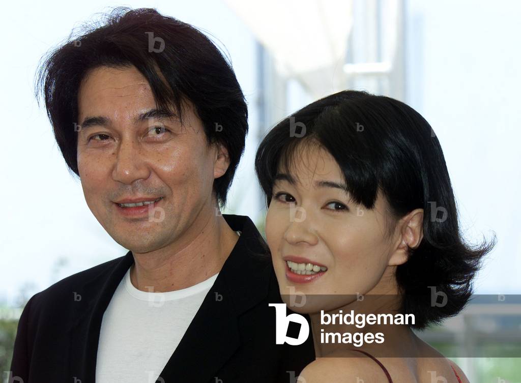Image of JAPANESE ACTOR KOJI YAKUSHO AND ACTRESS MISA SHIMUZU AT CANNES