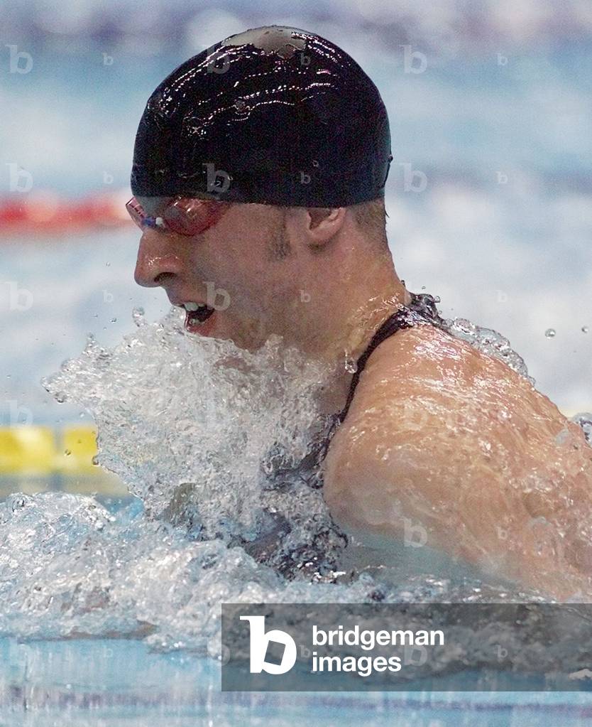 Image of GIBSON SWIMS FASTEST IN THE MENS 50M BREASTSTROKE HEATS IN