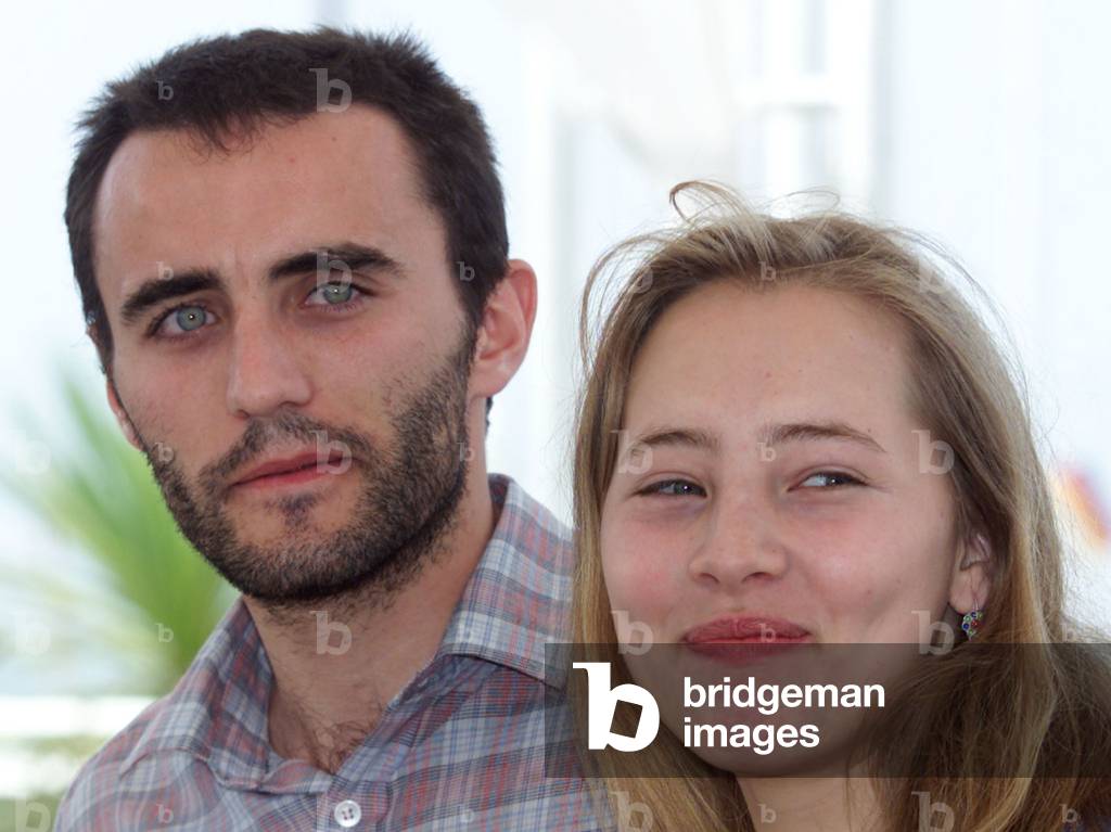 Image of ITALIAN ACTOR STEFANO CASSETTI AND ACTRESS ISILD LE BESCO FOR