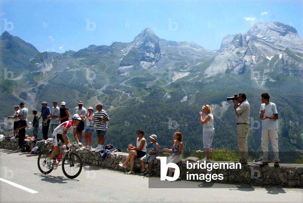 Image of LAURENT JALABERT, PILOTE DE L'ÉQUIPE CSC TISCALI, DE FRANCE ...