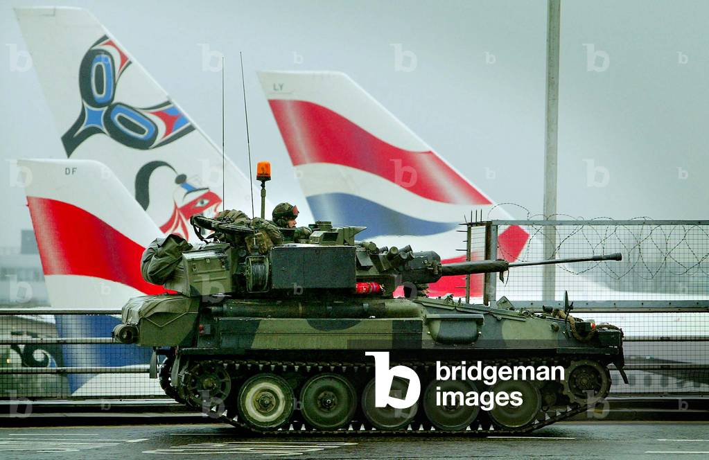 Image of February 2003 file photograph shows British Army Scimitar ...