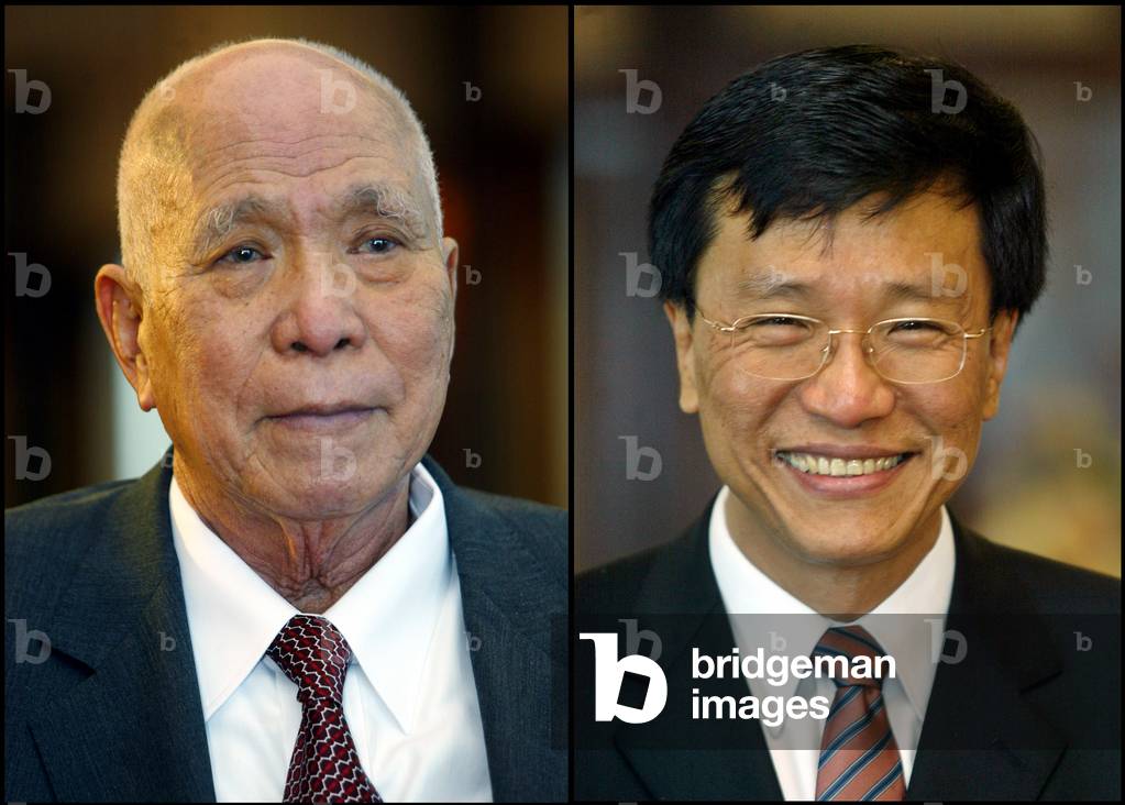 Image of COMBO PHOTO OF MALAYSIAN TYCOON LIM GOH TONG AND HIS
