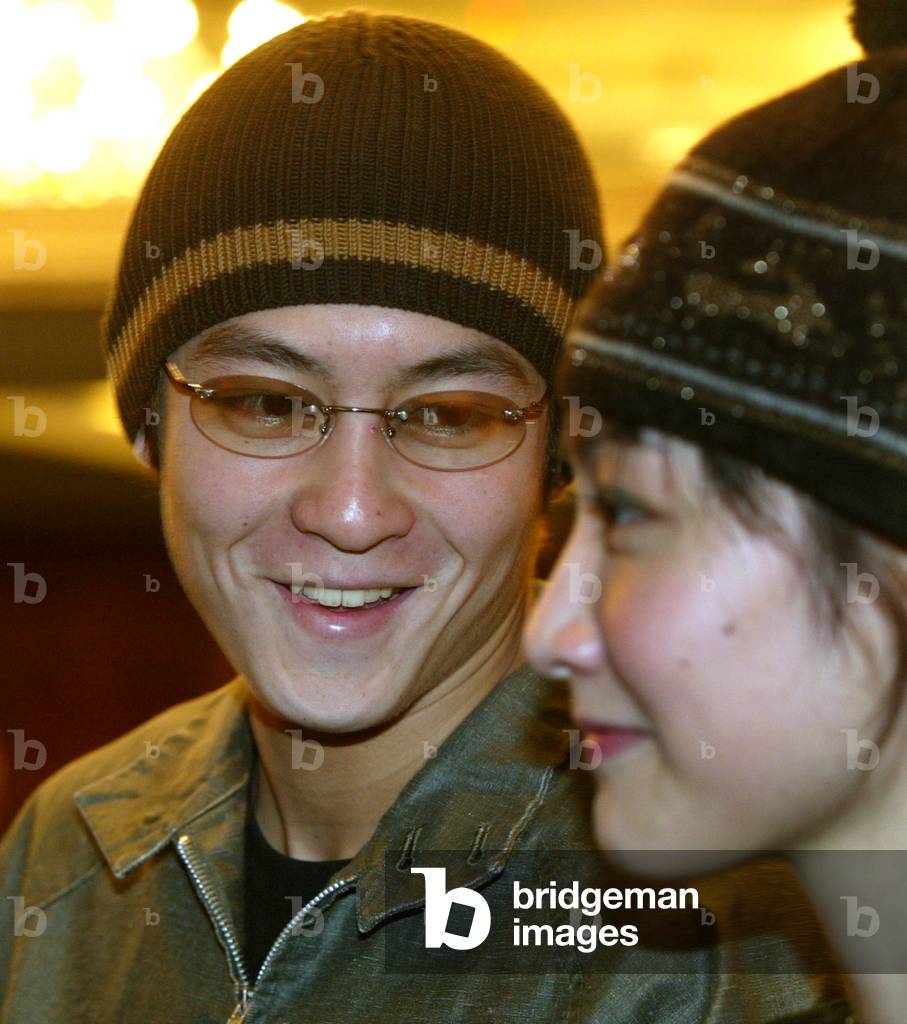 Image of HONG KONG SINGER-ACTOR EDISON CHAN CHATS WITH SINGER BOBO CHAN