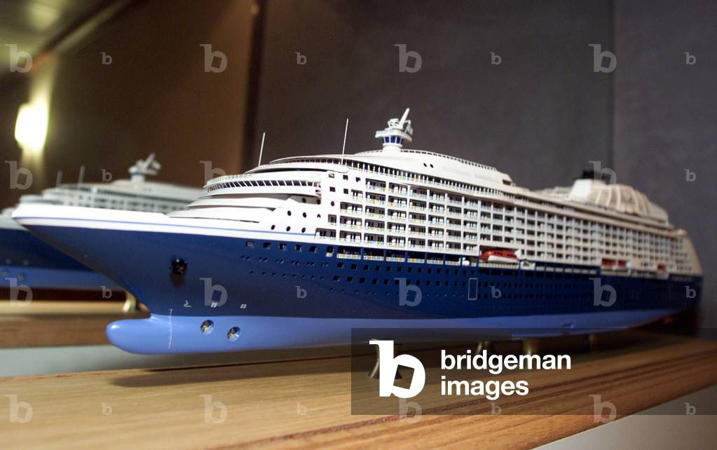 Image of PHOTO TAKEN 22MAR01 - A model of "The World", a