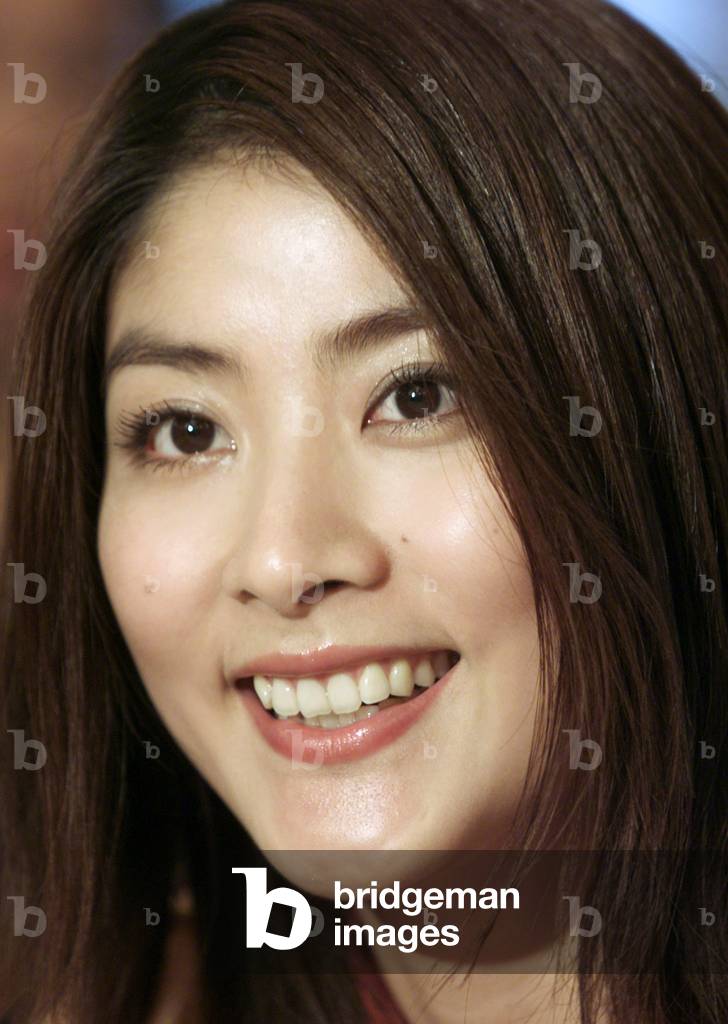 Image of HONG KONG ACTRESS-SINGER KELLY CHAN PROMOTES A TV PROGRAMME IN