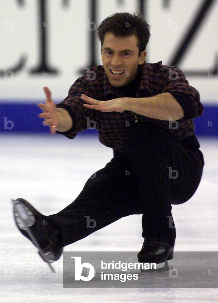 Image of MICHAEL WEISS IN SHORT PROGRAM AT WORLD FIGURE SKATING ...
