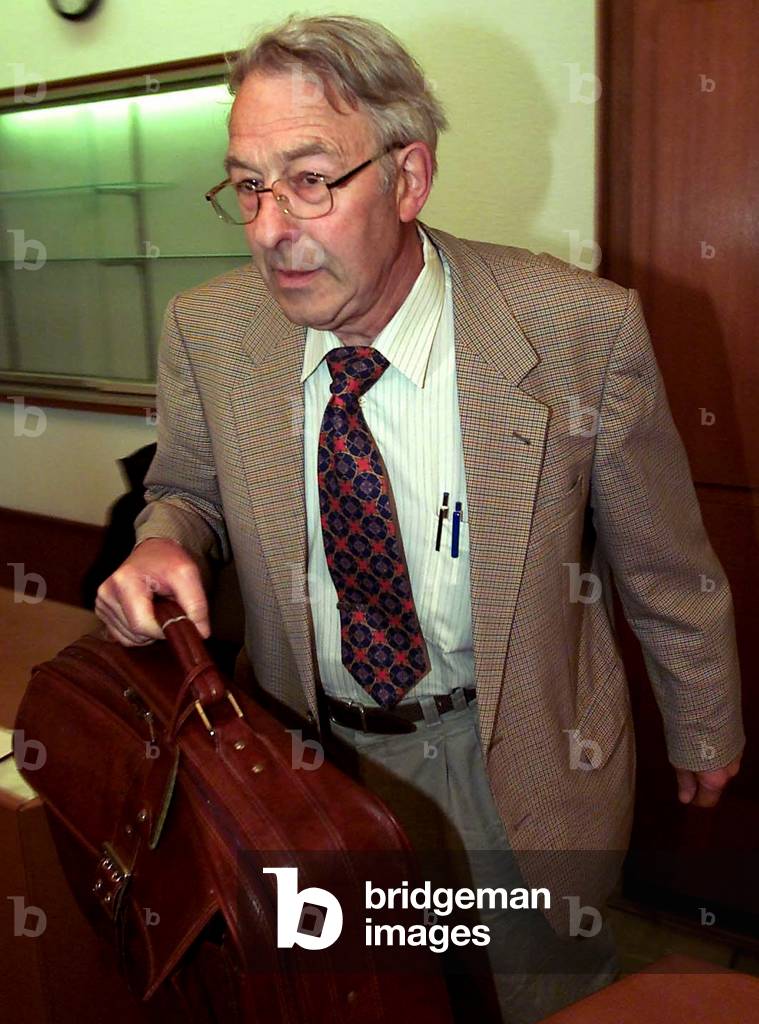 Image of Manfred Roeder, a German previously convicted as a neo-Nazi ...