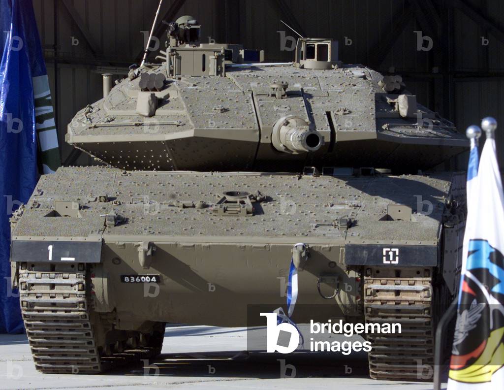 Image of ISRAELI MILITARY INDUSTRIES UNVEILED THE MERKAVA MK-4 TANK ...