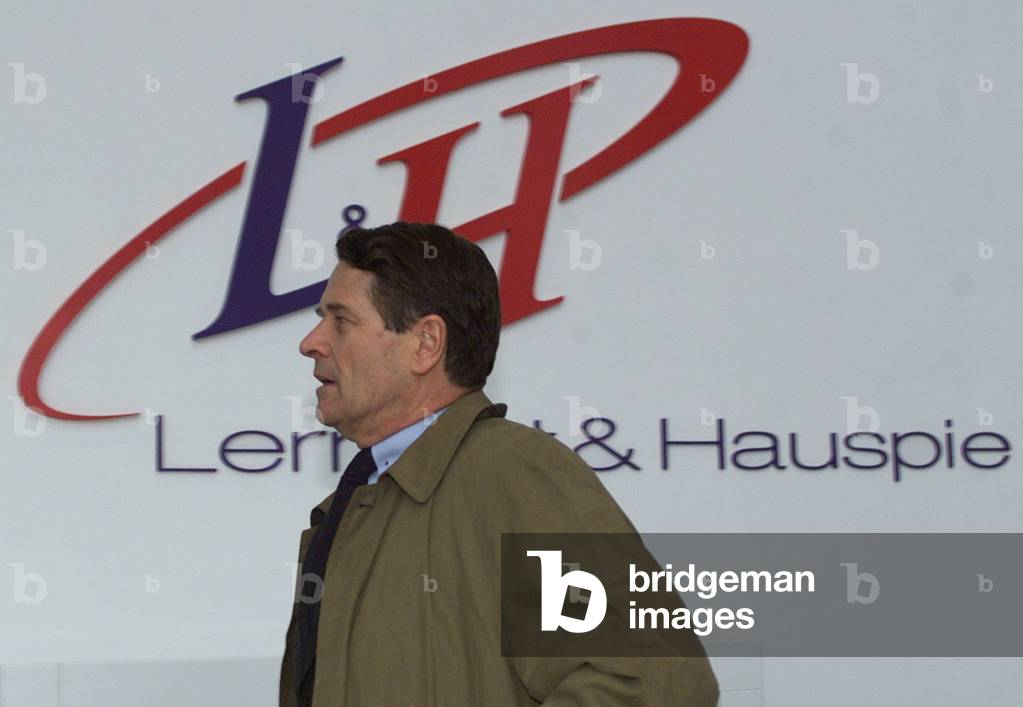 Image of BELGIAN SPEECH TECHNOLOGY COMPANY LERNOUT AND HAUSPIE CEO PHILIPPE BODSON