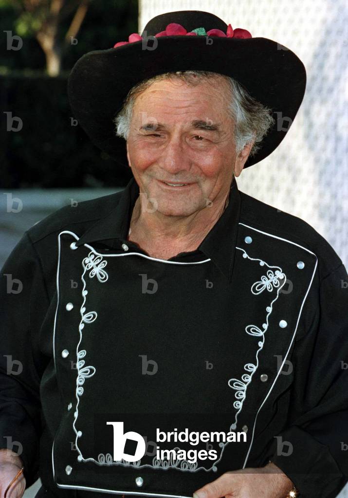 Image of Actor Peter Falk, who appeared on the television series "Columbo"