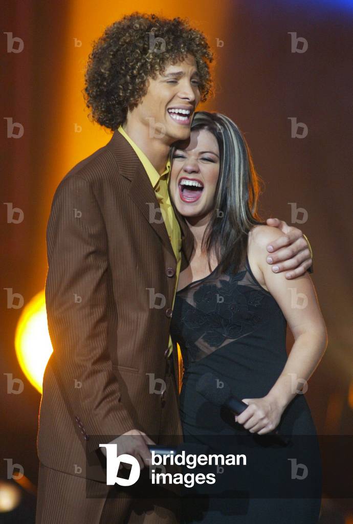 Kelly Clarkson En Justin Guarini Justin Guarini & Kelly Clarkson