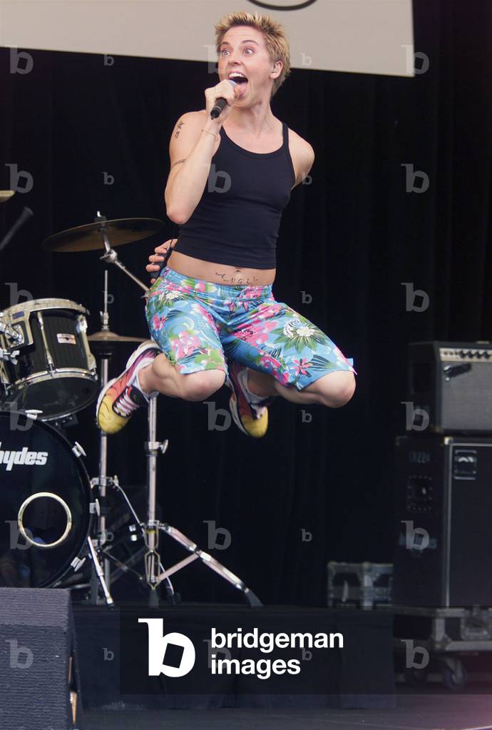 Image of Melanie C also known as Sporty Spice, from the British