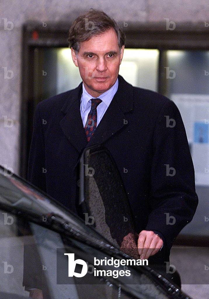 Image of FORMER CABINET MINISTER JONATHAN AITKEN LEAVES THE OLD BAILEY ...