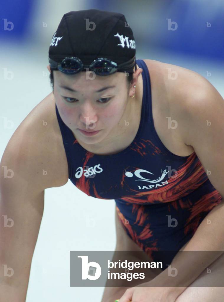 Image of JAPAN'S MASAMI TANAKA SWIMMING DURING WORKOUT IN SYDNEY, 2000 ...