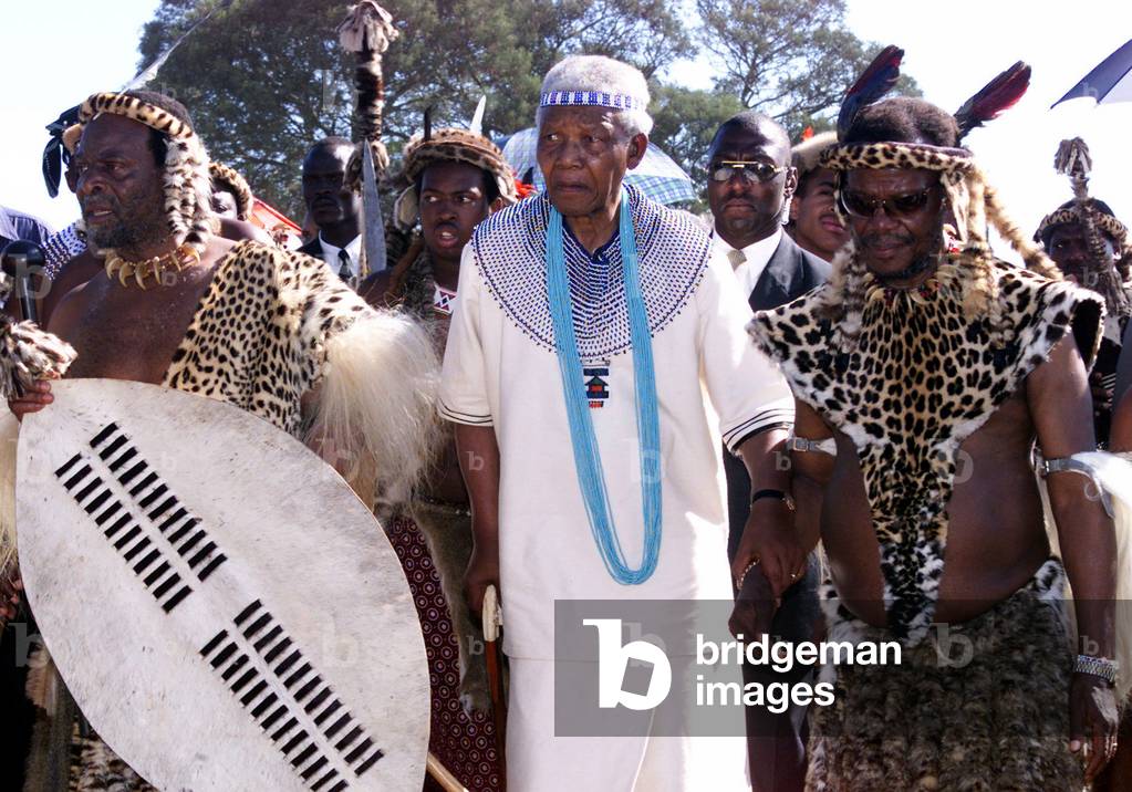 Nelson Mandela And The Zulu Tribe
