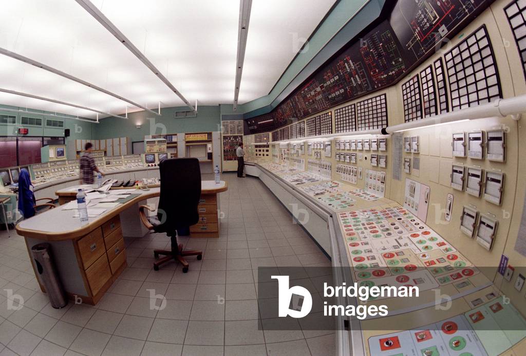 Image of General of the control room at the "Electricity of France"
