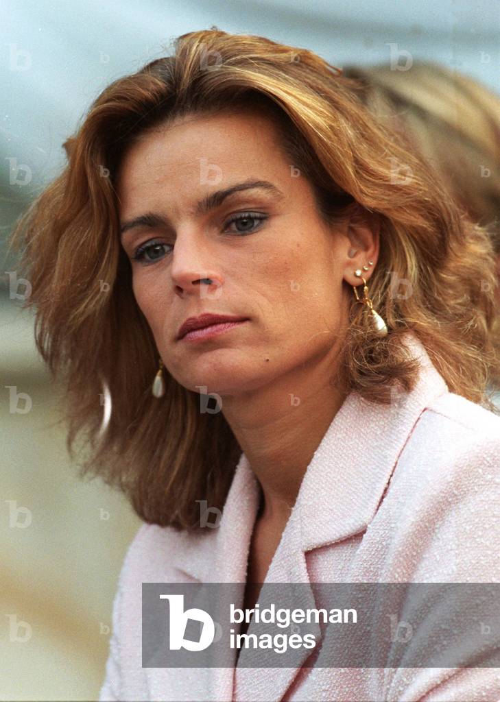 Image of Princess Stephanie seen at the awards ceremony of the Monte