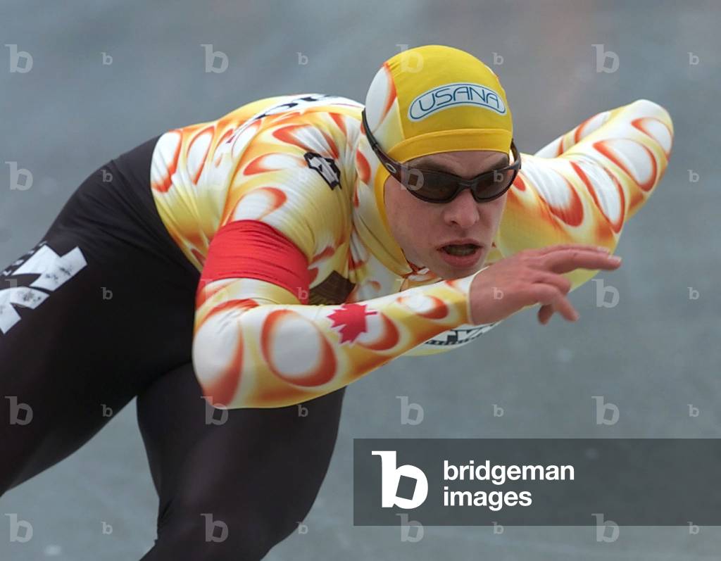 Image of CANADA'S MIKE IRELAND ON THE ICERINK IN INZELL, 2001-01-20 (photo)
