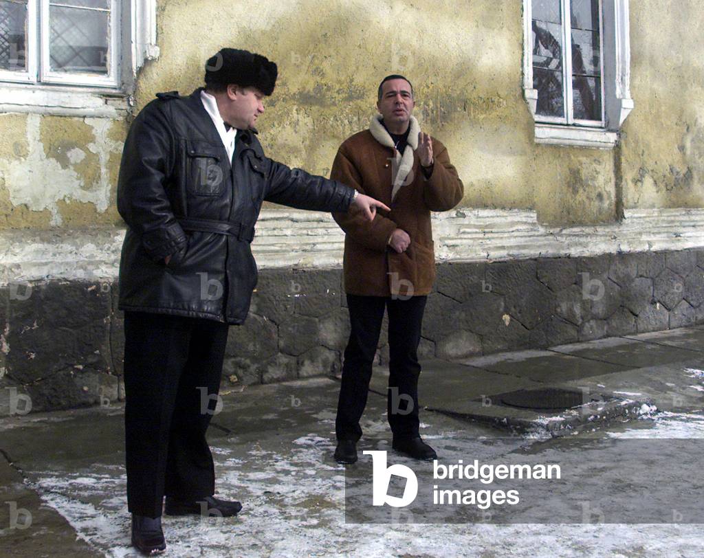 Image of TWO MEMBERS OF THE FIRING SQUAD WHICH EXECUTED NICOLAE TO