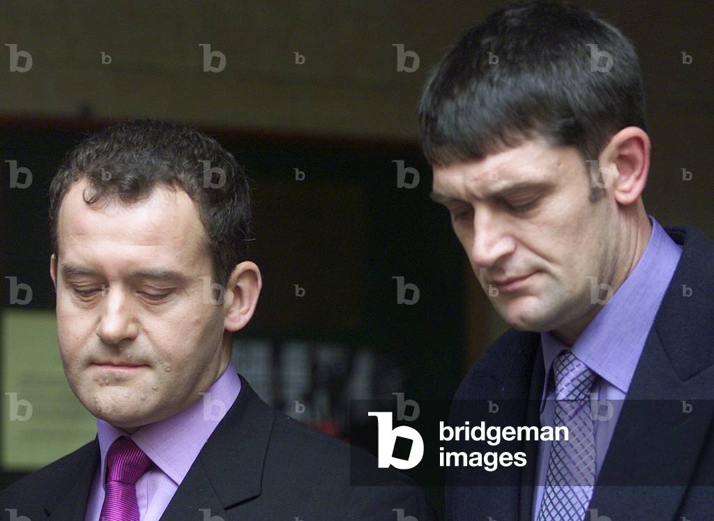 Image of PAUL AND GRAHAM BURRELL LEAVE BOW SREET MAGISTRATES COURTS ...