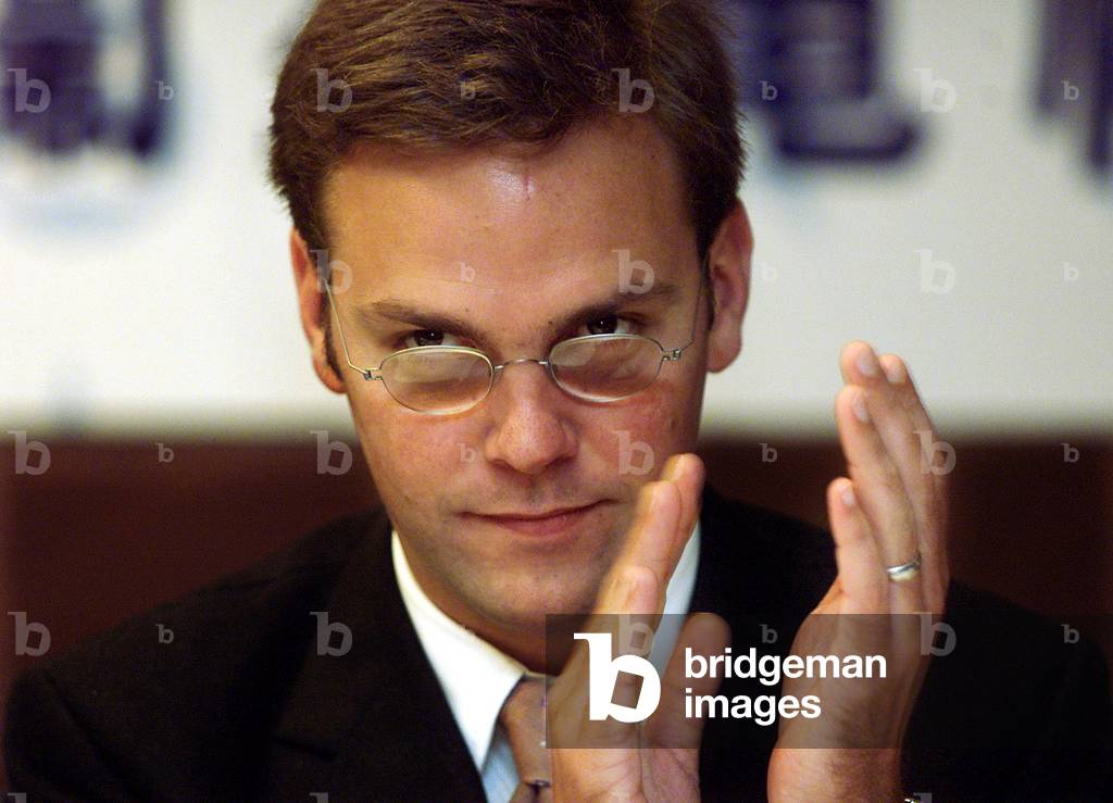 Image of James Murdoch, the youngest son of media magnate Rupert Murdoch