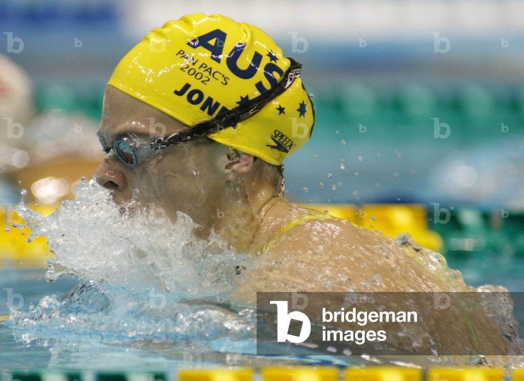 Image of AUSTRALIAN SWIMMER JONES COMPETES IN WOMEN'S 200 METRE ...