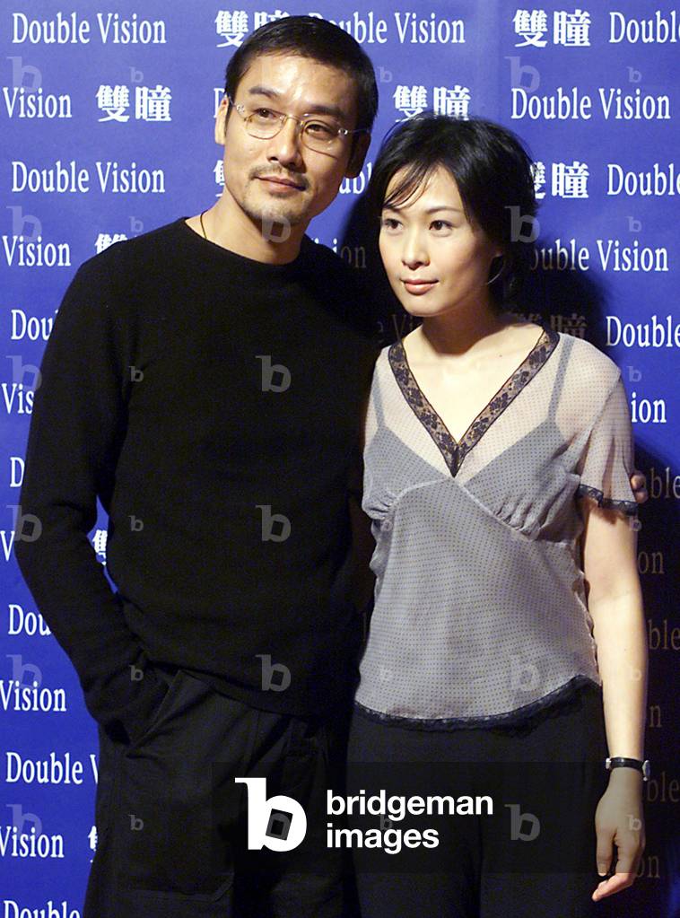 Image of HONG KONG ACTOR TONY LEUNG KA FAI AND TAIWANESE ACTRESS