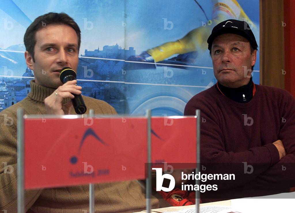 Image of THOMAS STANGASSINGER UND TONI SAILER WAEHREND EINER ...