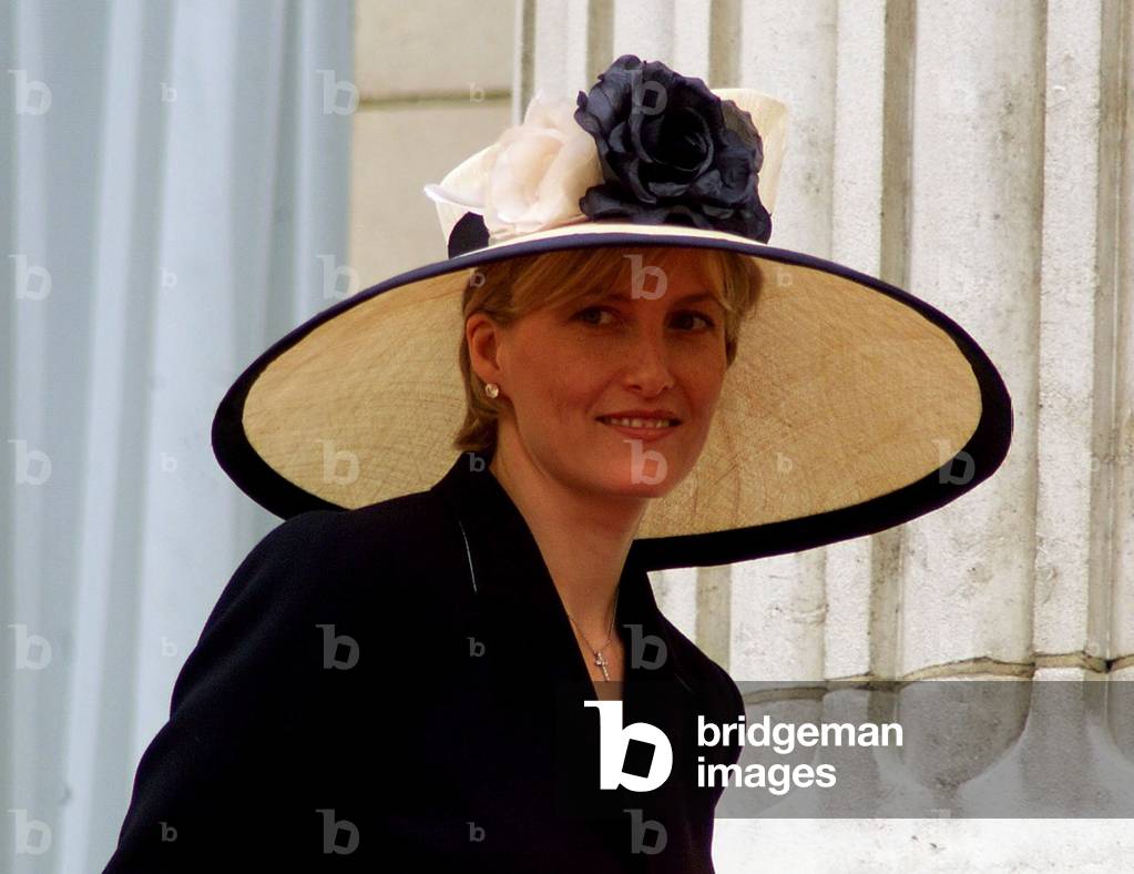 Image of Sophie Rhys Jones, [the fiancee of Queen Elizabeth's youngest son