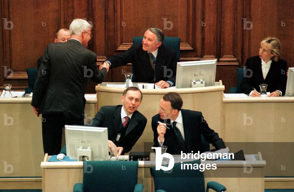 Image of LORD STEEL IS ELECTED AS PRESIDING OFFICER OF THE NEW