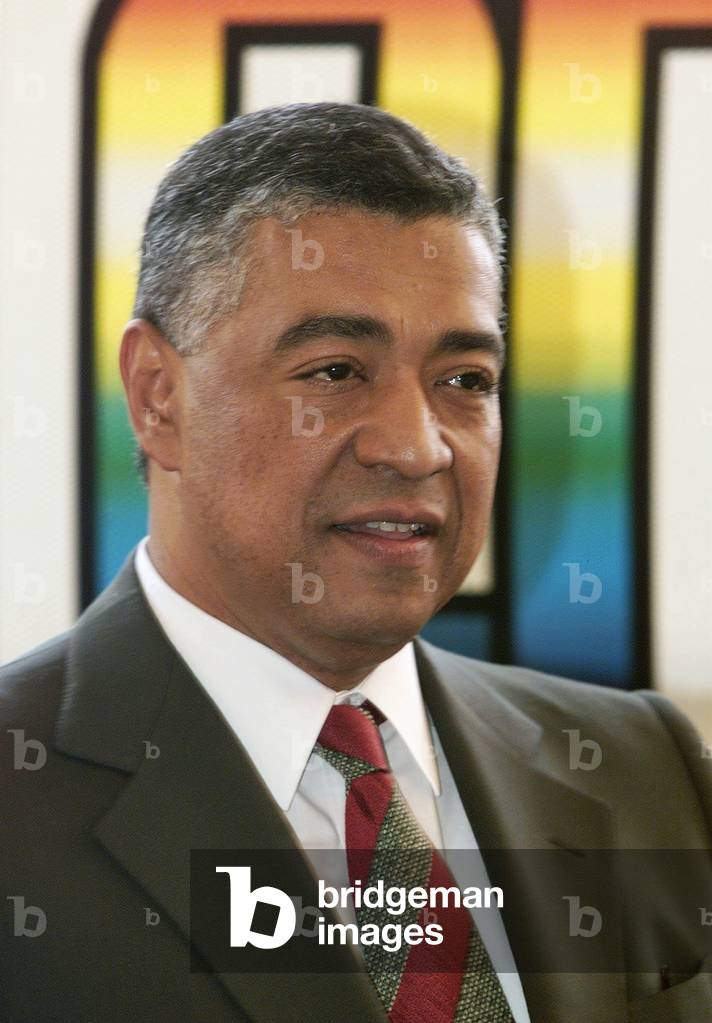 Image of Venezuelan presidential candidate Claudio Fermin smiles in the ...